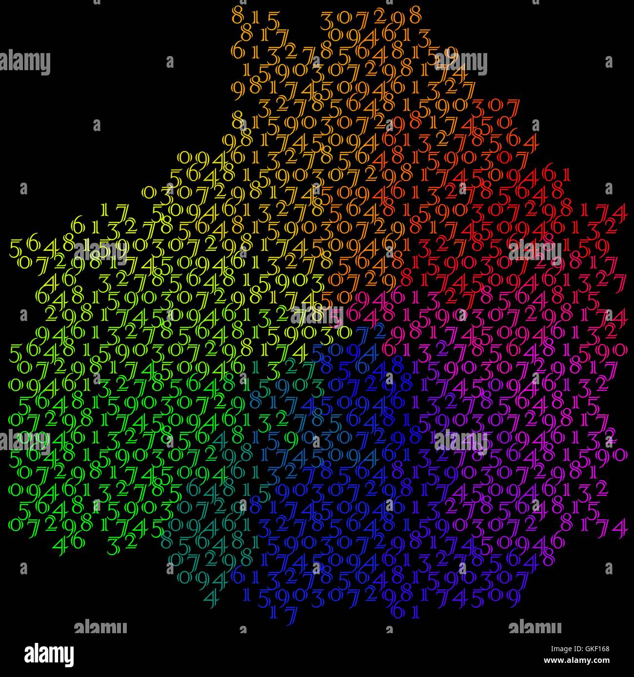 Numbers title page Stock Vector Images - Alamy
