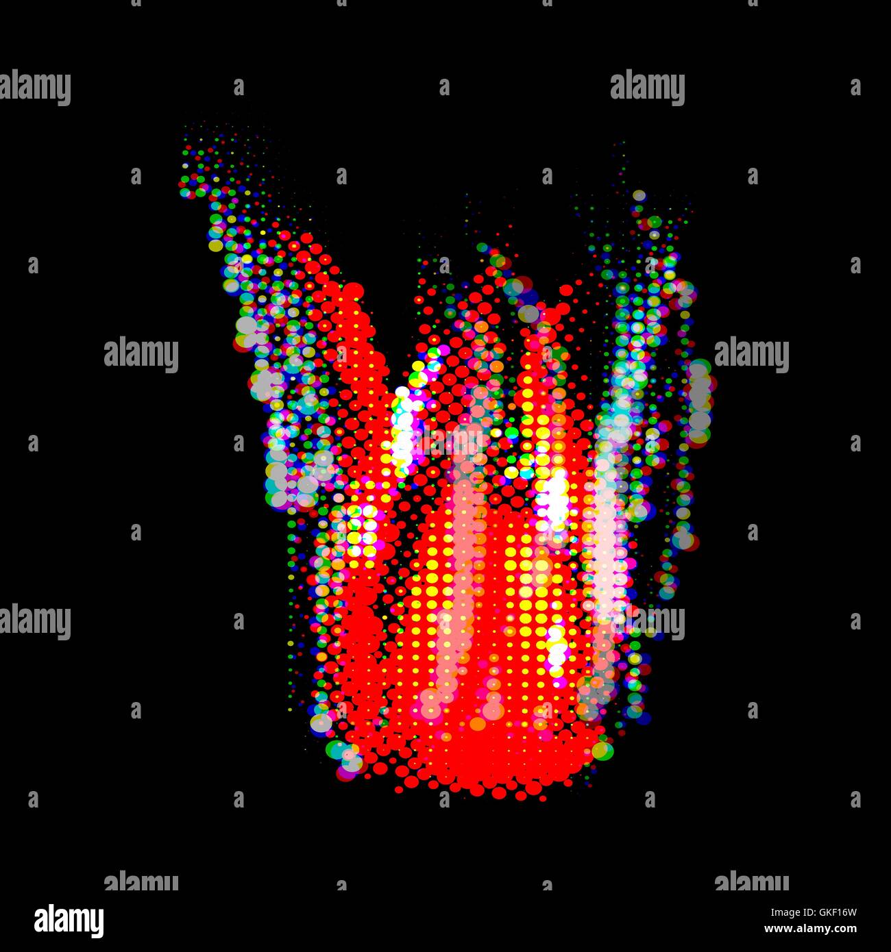 Burn flame fire vector abstract background Stock Vector Image & Art - Alamy