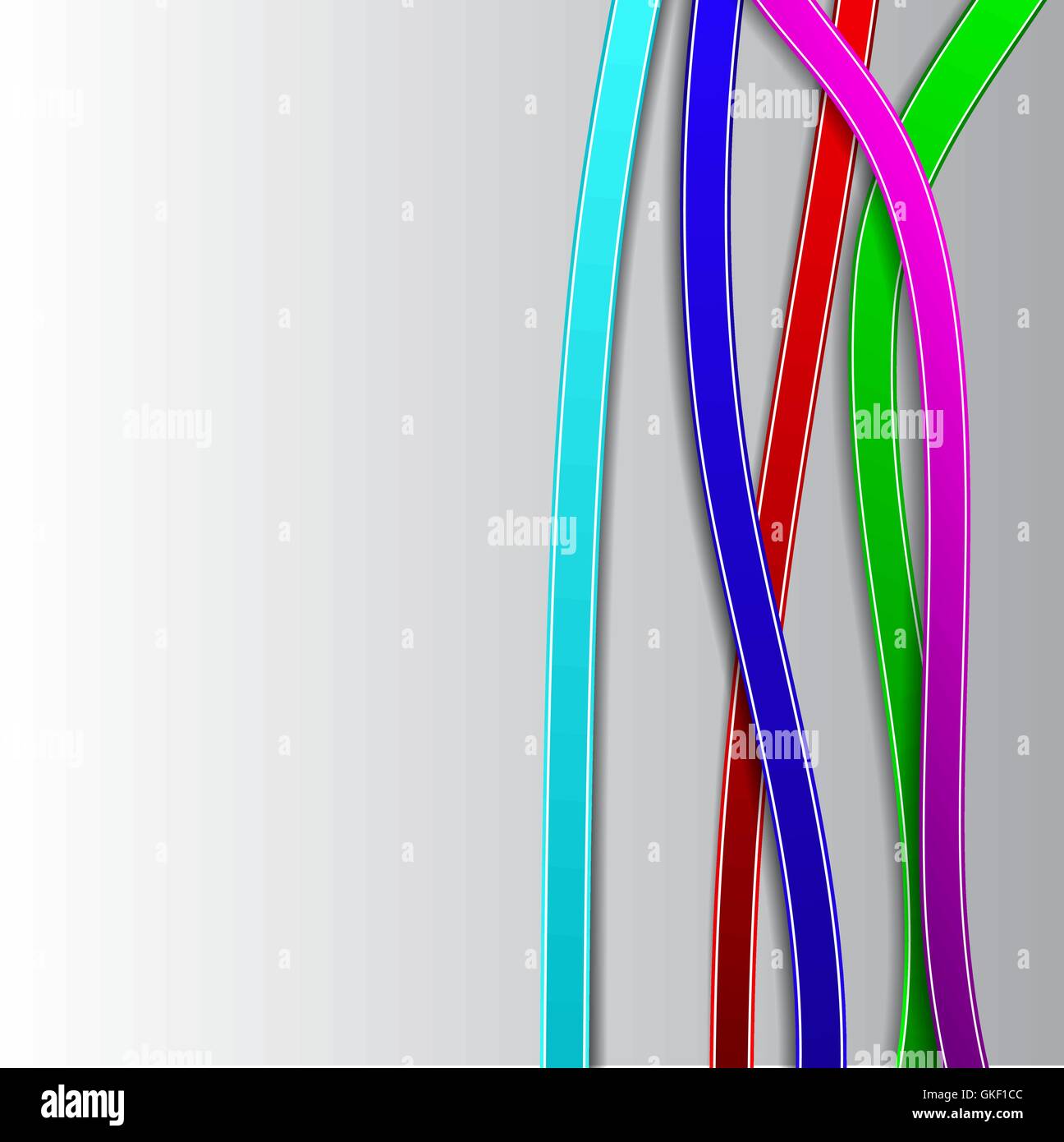 Abstract background with colored lines Stock Vector Image & Art - Alamy