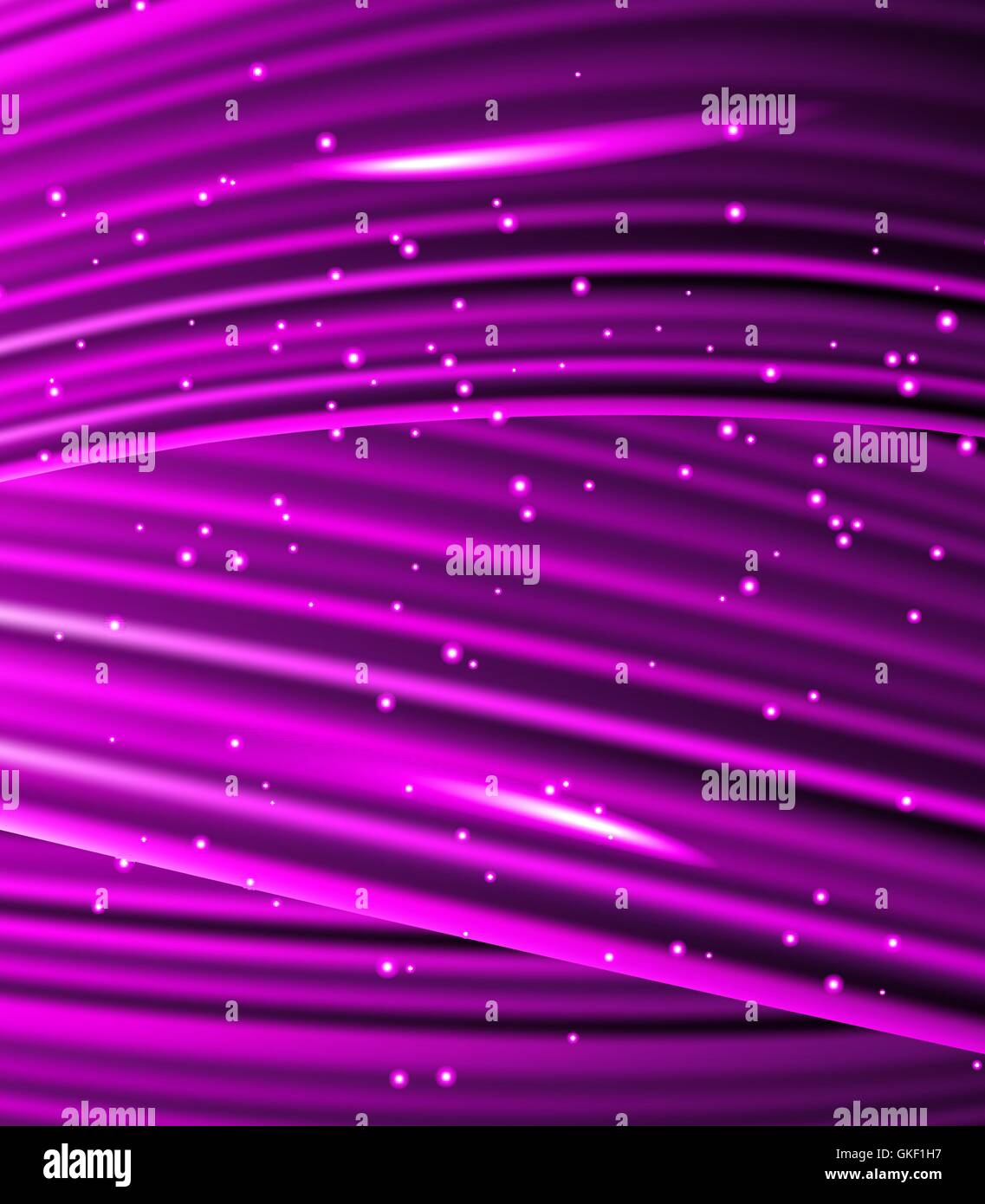 stars are falling on the background of purple rays Stock Vector Image ...