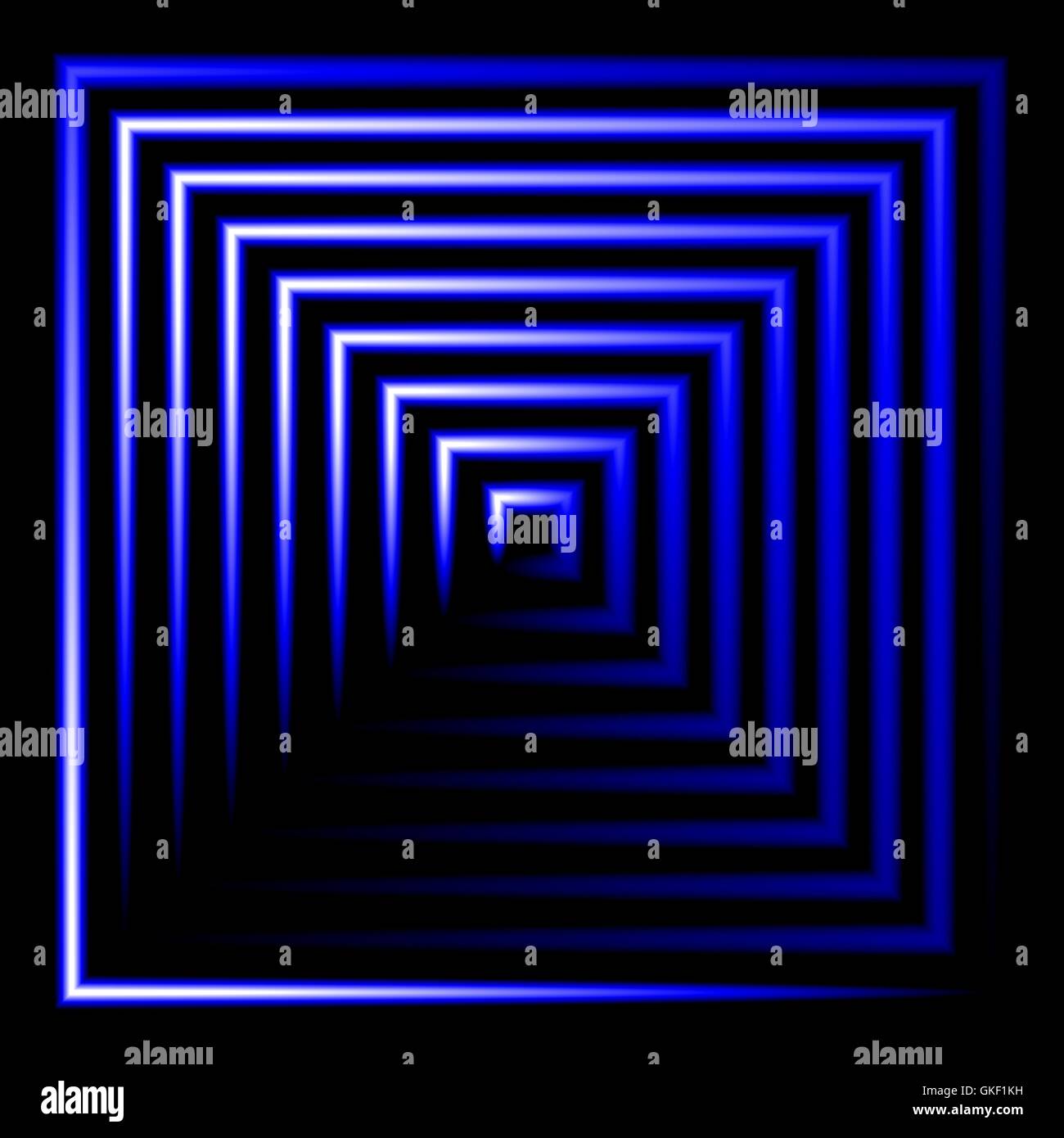 Blue neon square vector background Stock Vector Image & Art - Alamy