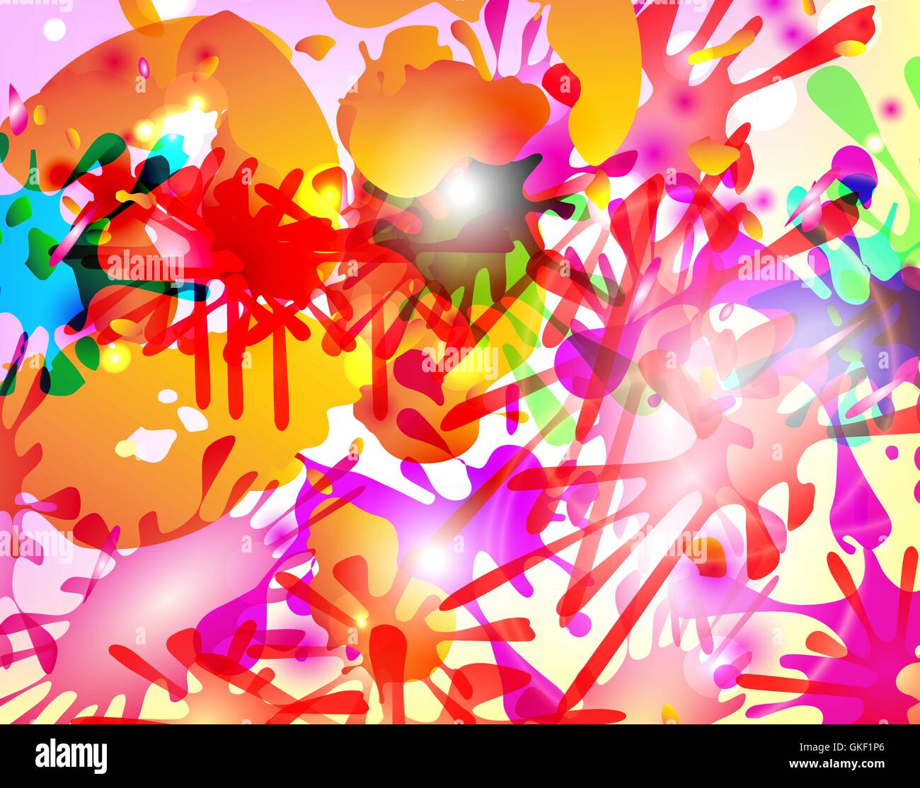 Artist messy paint splashes hi-res stock photography and images - Alamy