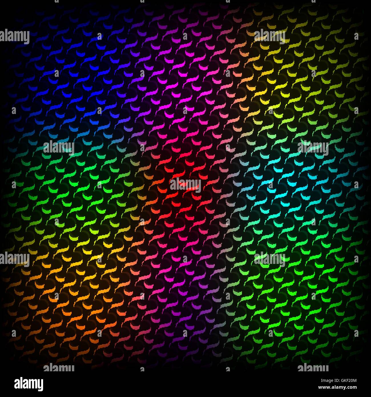 Abstract spectrum dark background with colored sparkles Stock Vector ...