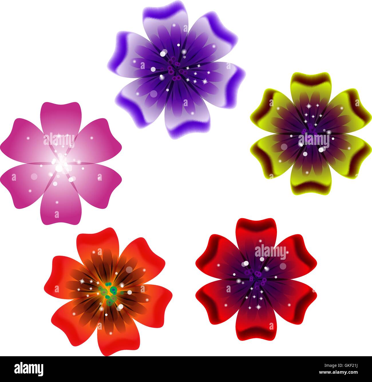 Set Brochure design, vector abstract background with beautiful colored ...