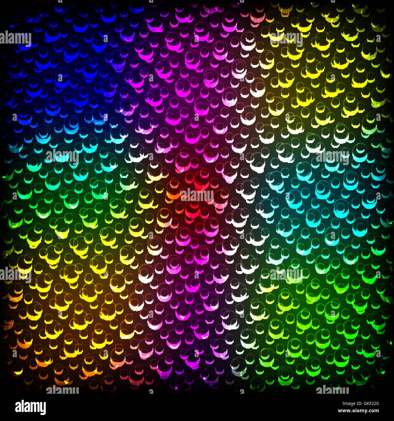 Abstract spectrum dark background with colored sparkles Stock Vector ...