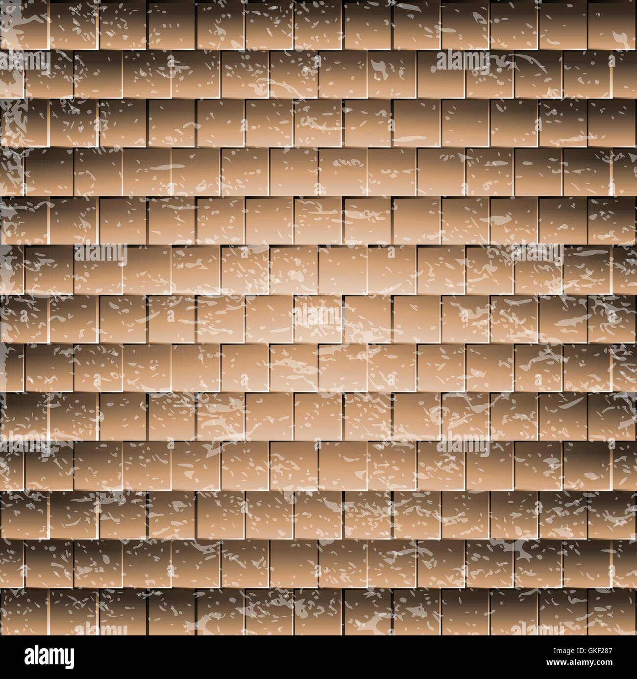 Clay tile texture Stock Vector Images - Alamy