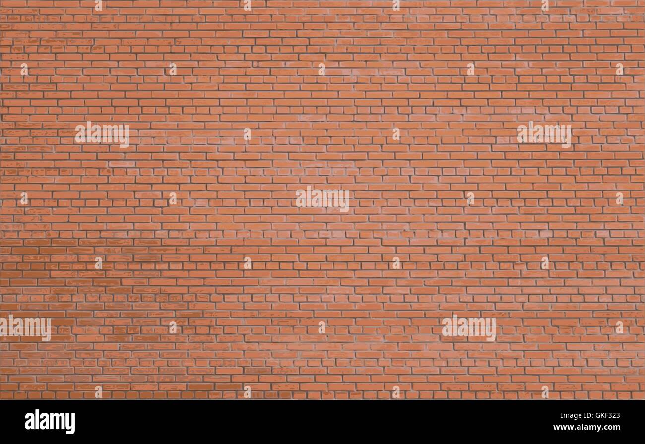 Red brick wall Stock Vector Images - Alamy