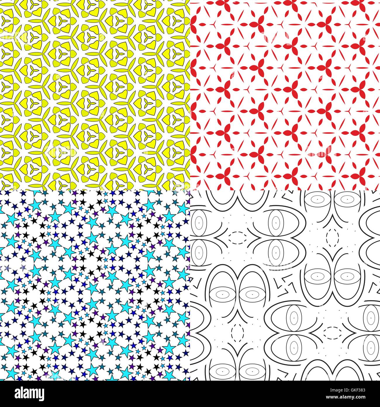 Set pattern hi-res stock photography and images - Alamy