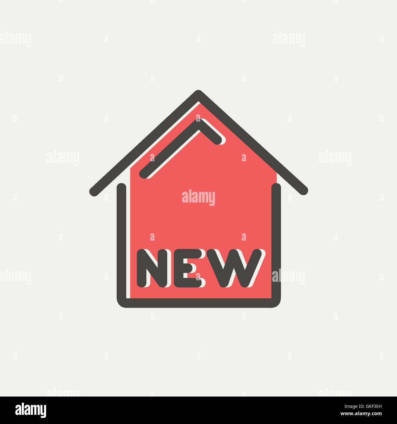 Moving house man holding Stock Vector Images - Alamy