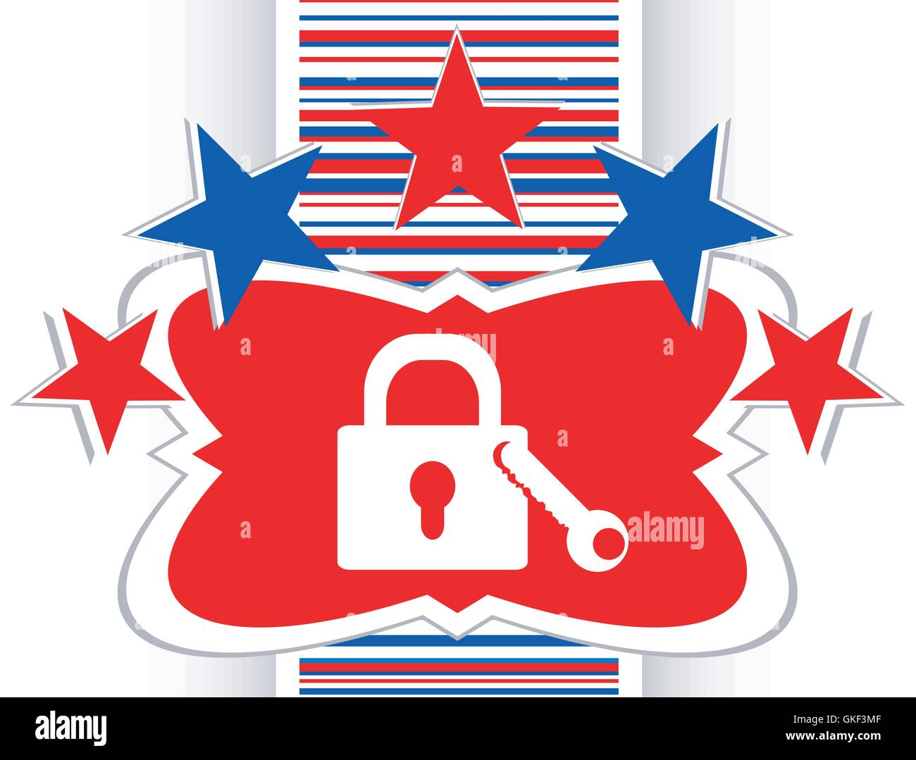 Lock icon - web app button isolated on white vector Stock Vector Image ...