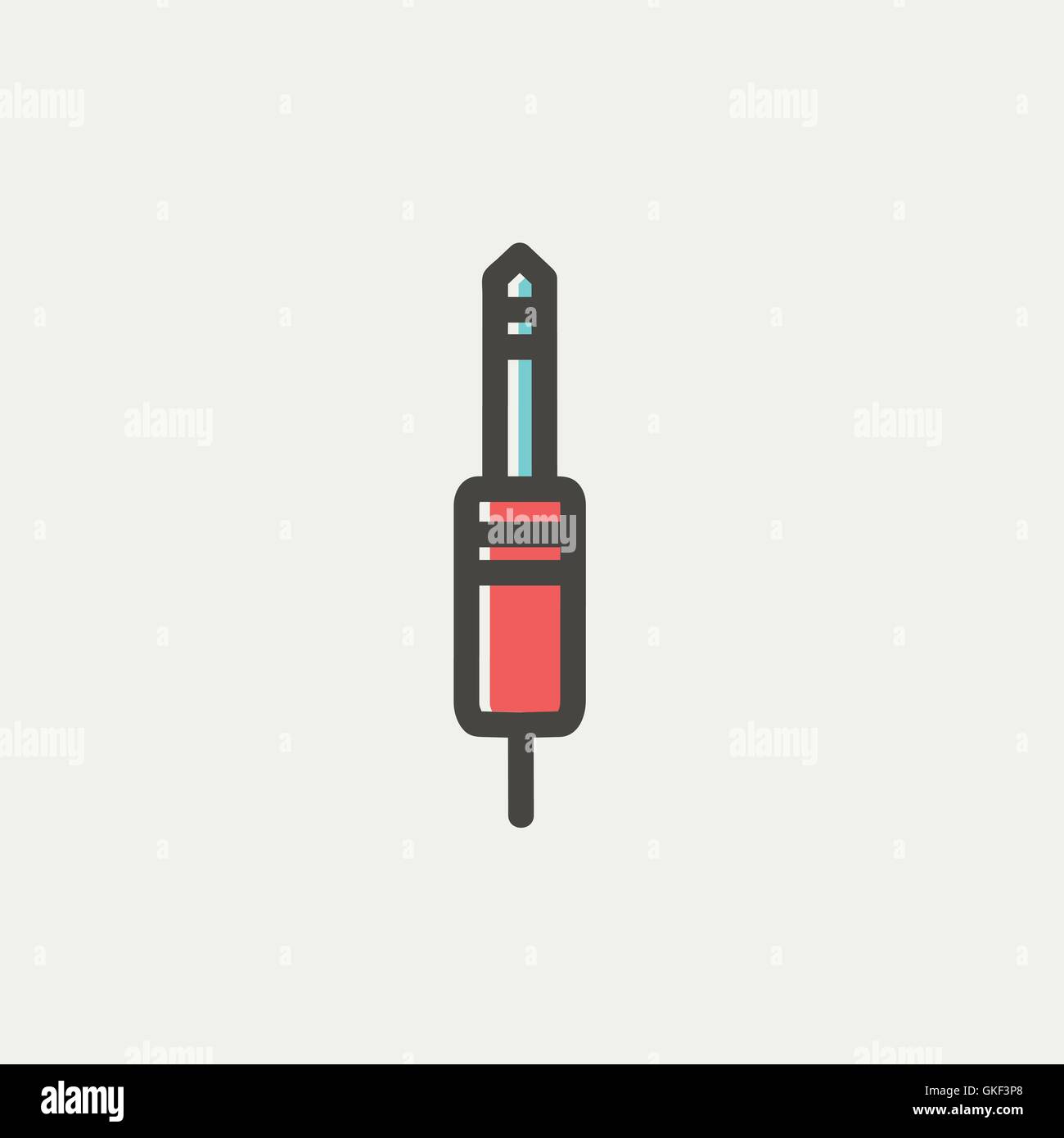 Jack input Stock Vector Images - Alamy