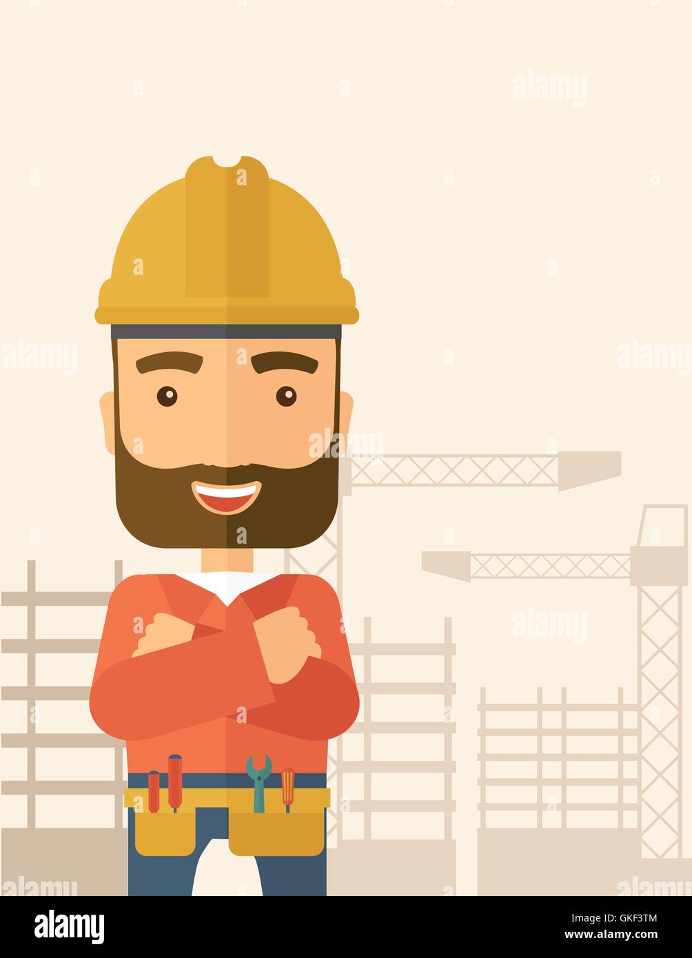 Worker cartoon Stock Vector Images - Alamy