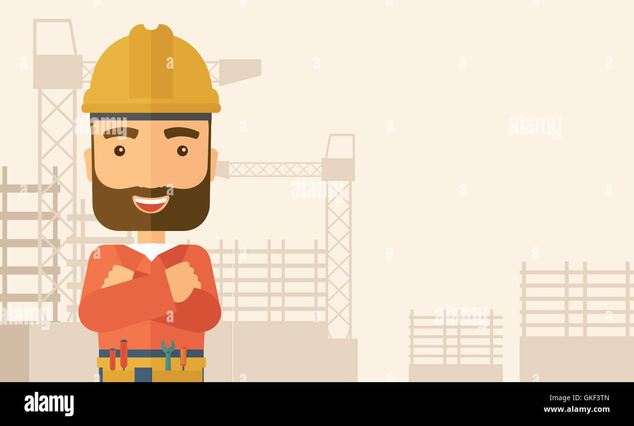 Worker cartoon Stock Vector Images - Alamy