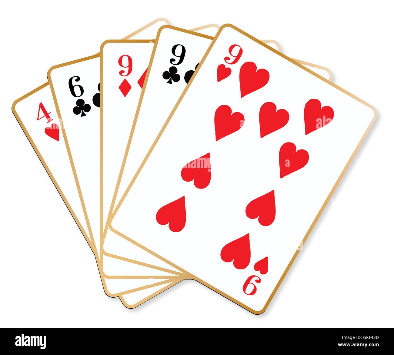 Three of a kind hi-res stock photography and images - Alamy