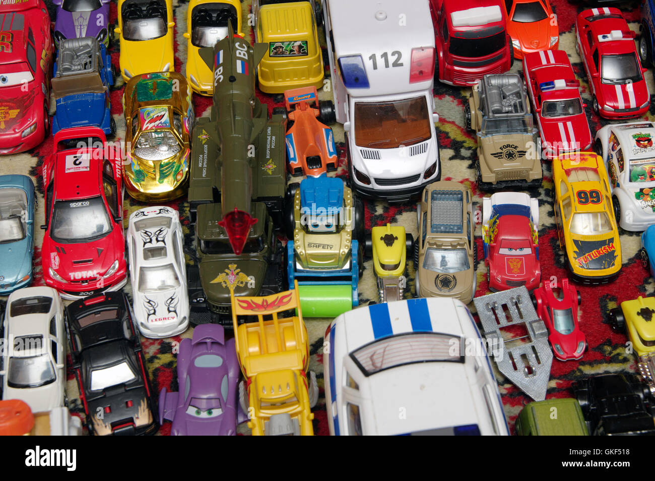 Overhead view of police car hi-res stock photography and images - Alamy