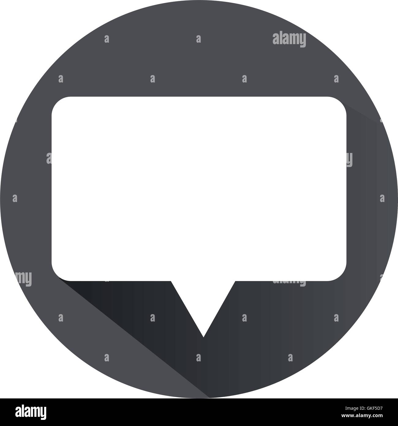 conversation bubble icon Stock Vector Image & Art - Alamy