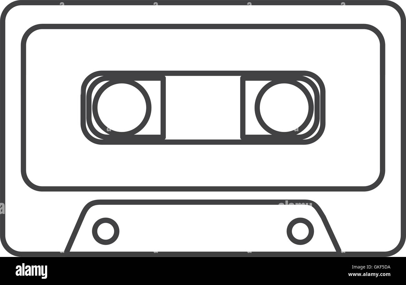 audio cassette icon Stock Vector Image & Art - Alamy