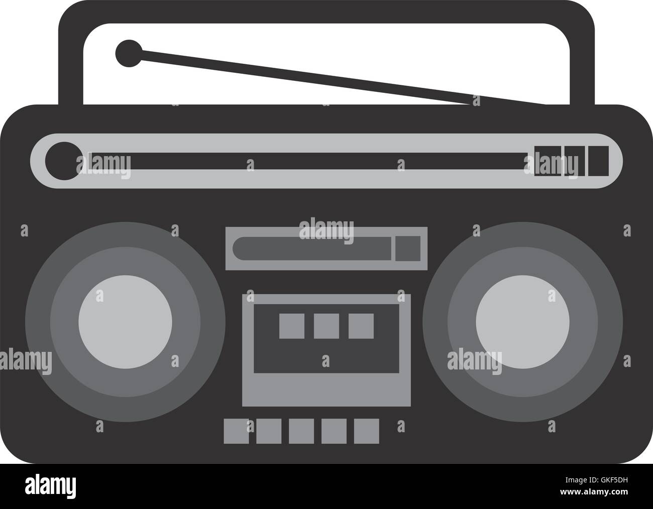 classic boombox icon Stock Vector Image & Art - Alamy