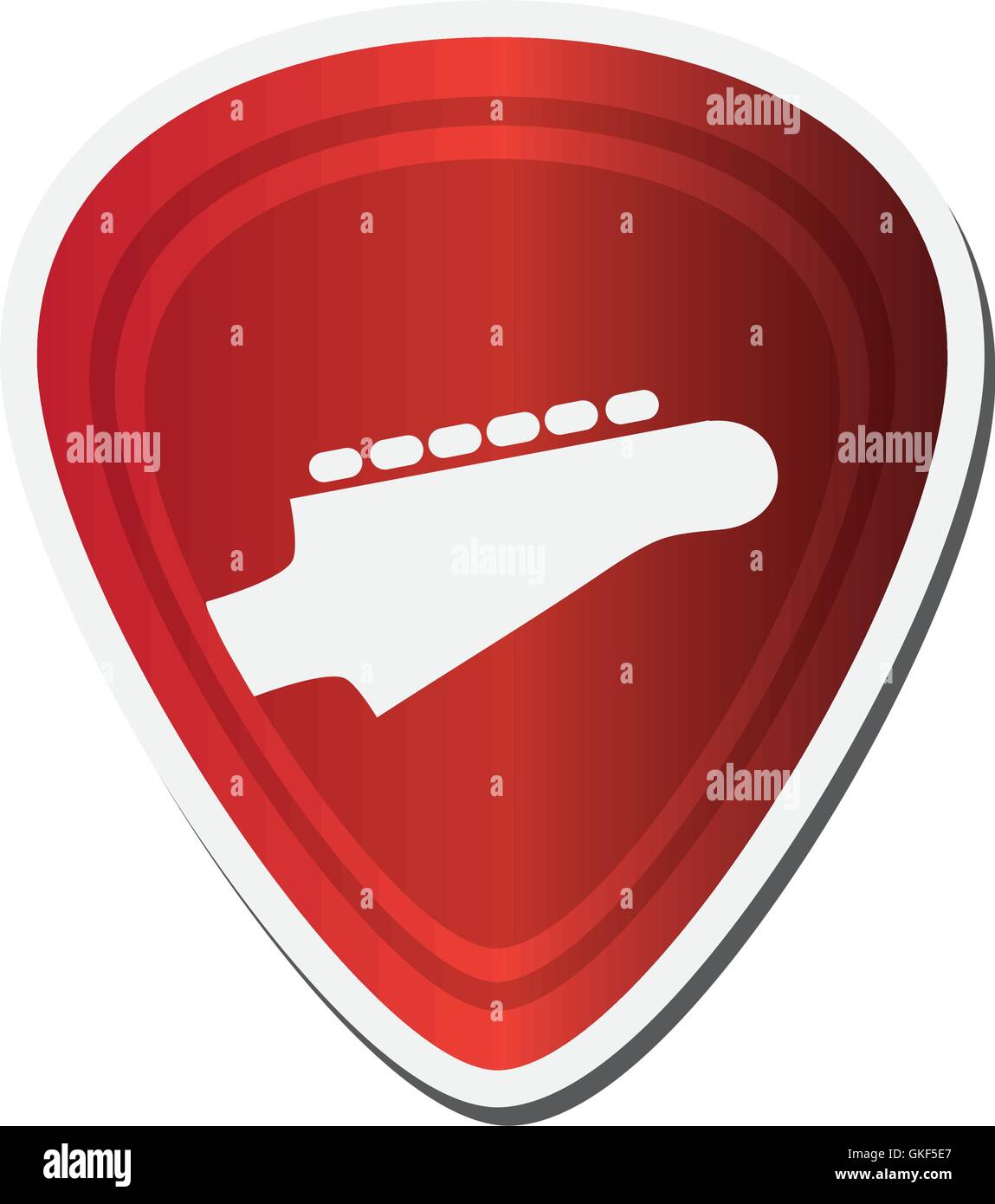 Guitar pick icon Stock Vector Image & Art - Alamy