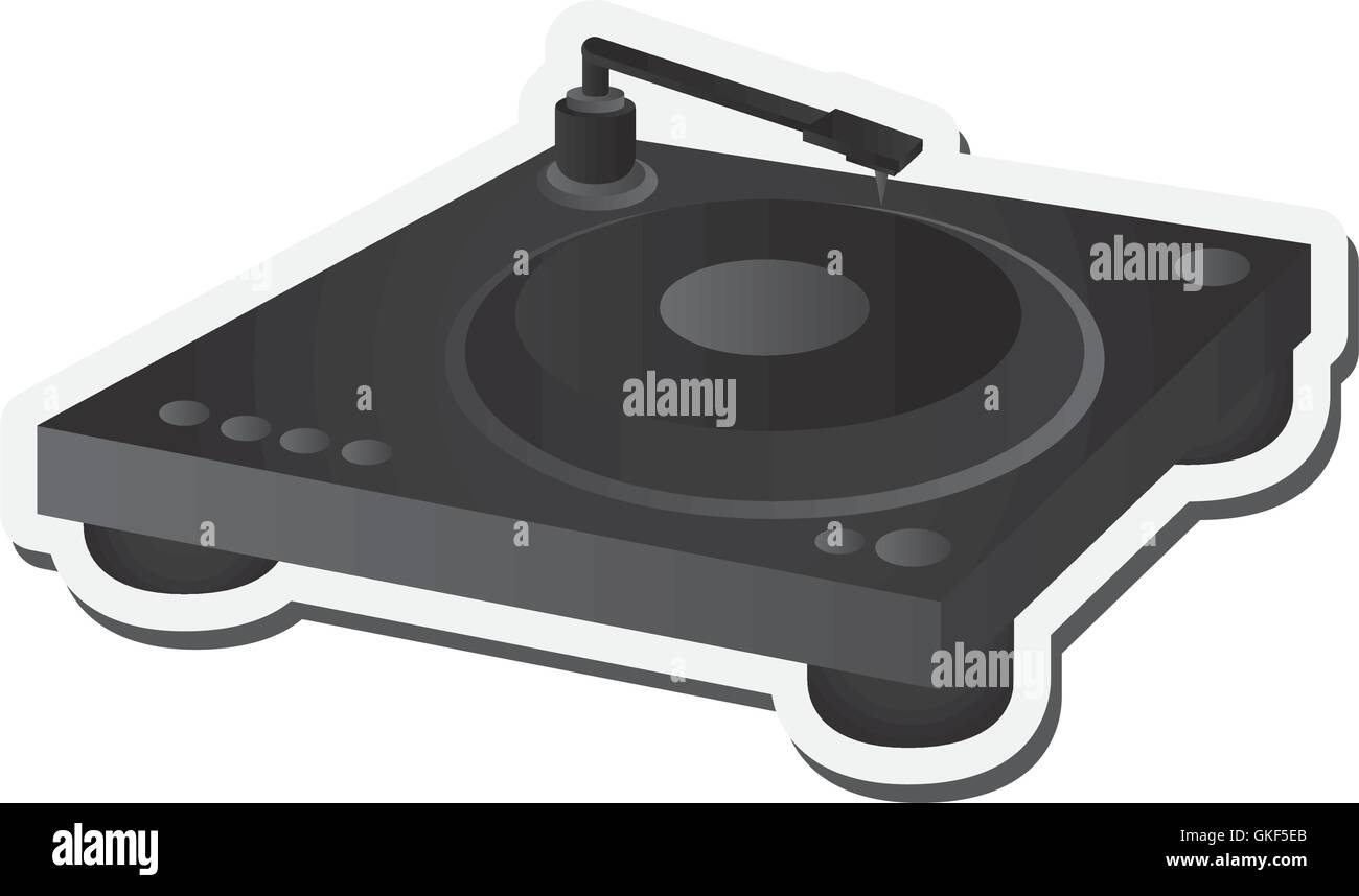 small turntable icon Stock Vector Image & Art - Alamy