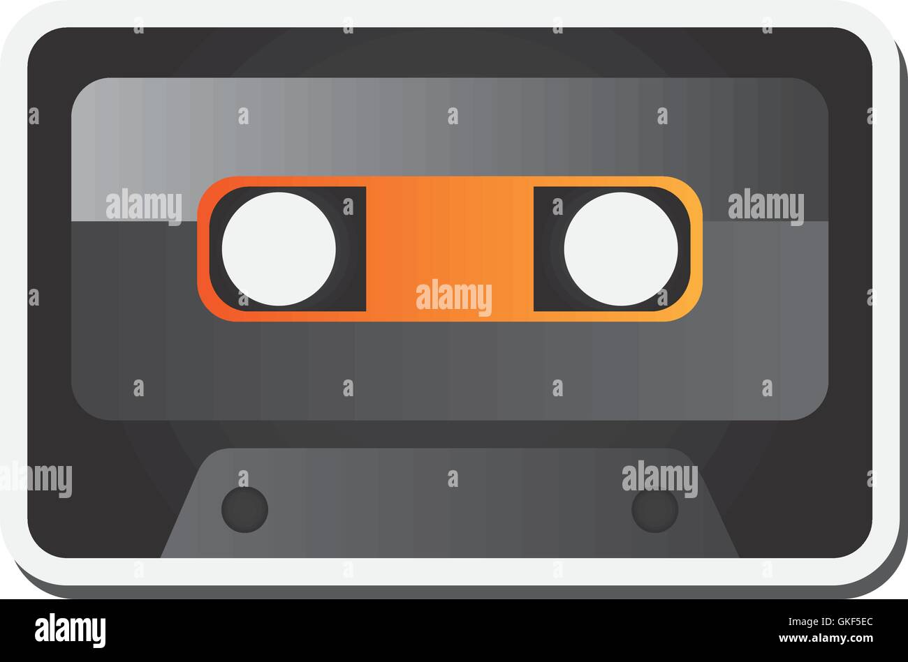 audio cassette icon Stock Vector Image & Art - Alamy