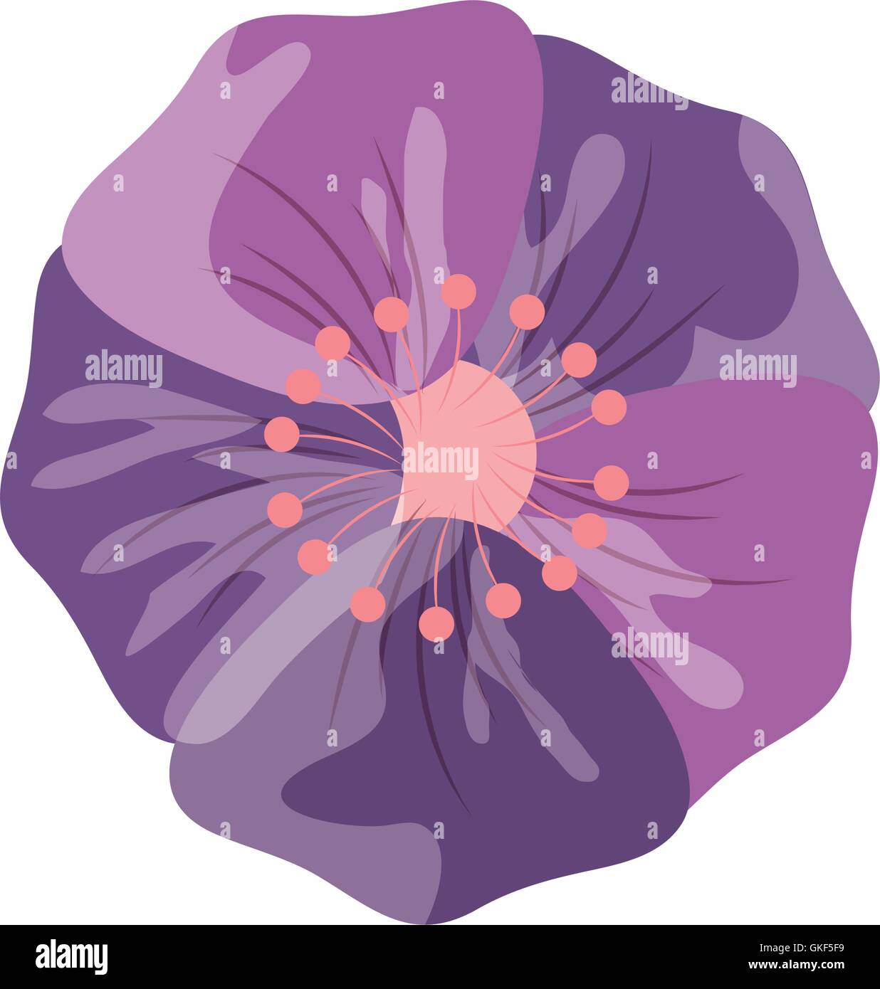 delicate flower icon Stock Vector Image & Art - Alamy