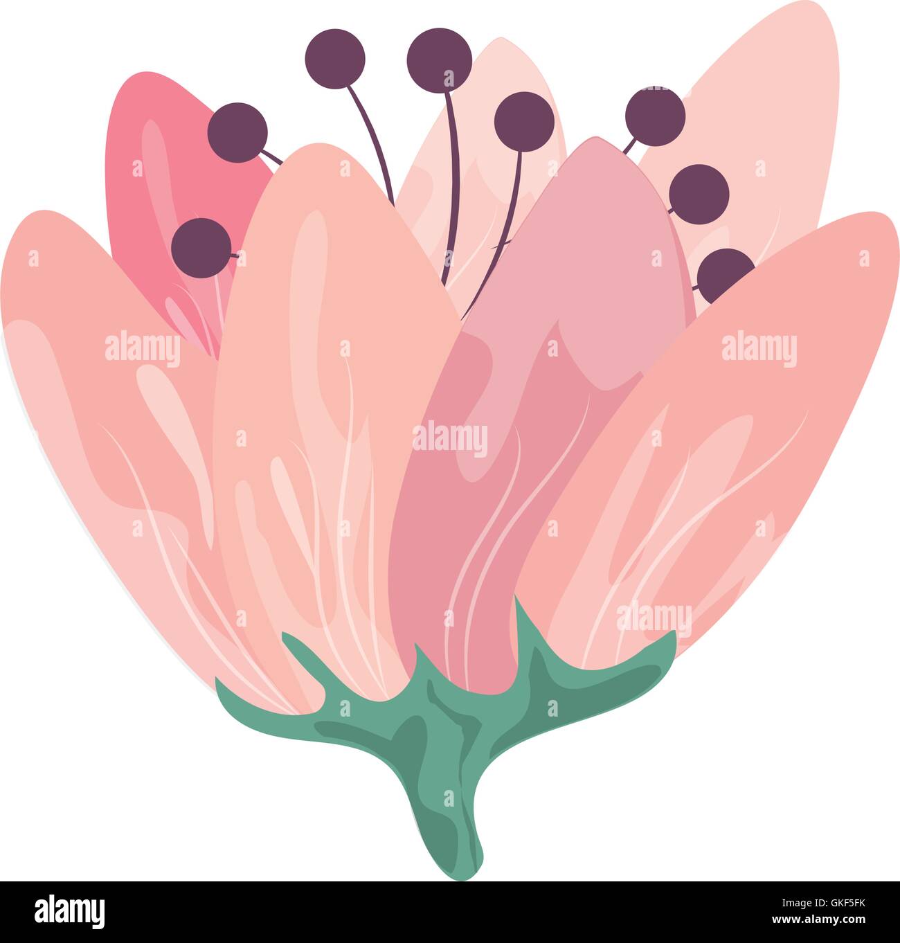 delicate flower icon Stock Vector Image & Art - Alamy