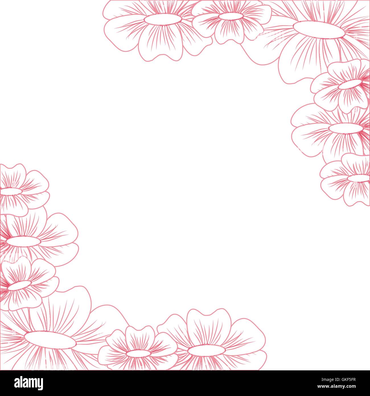 flower frame icon Stock Vector Image & Art - Alamy