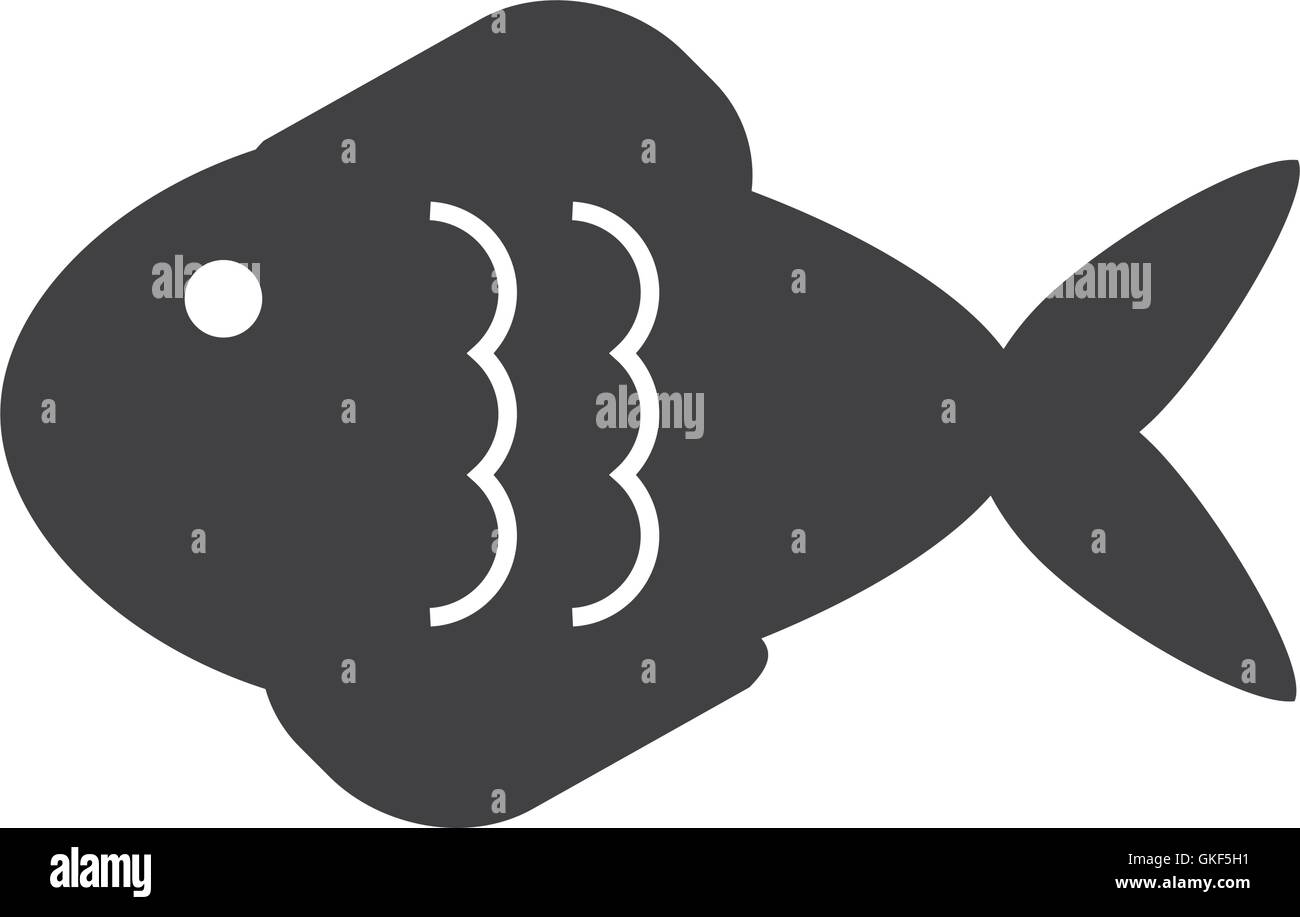 fish pictogram icon Stock Vector Image & Art - Alamy