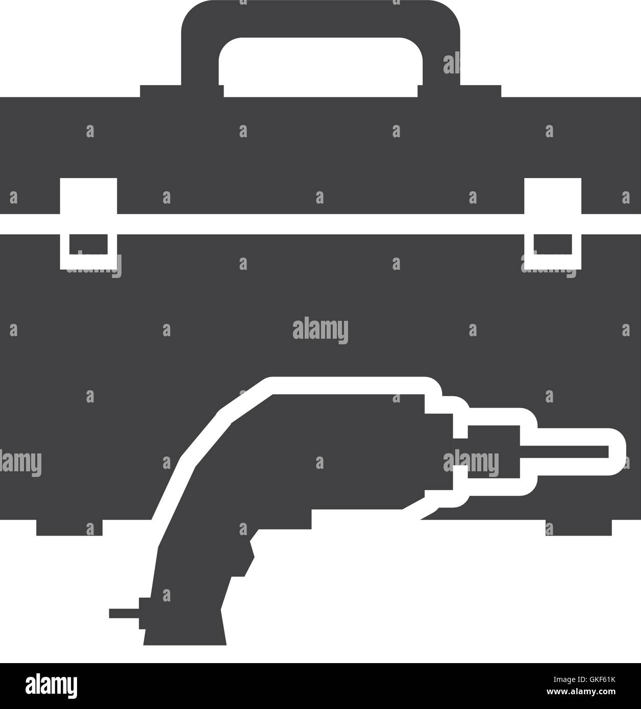 tool kit box repair design Stock Vector Image & Art - Alamy