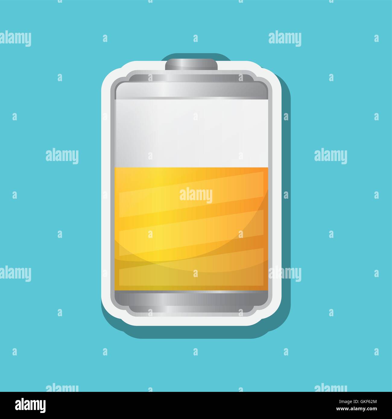 Battery vector illustration Stock Vector Image & Art - Alamy