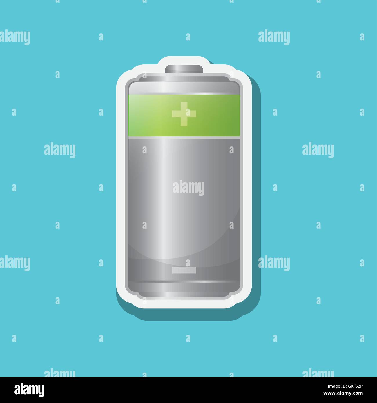 Battery vector illustration Stock Vector Image & Art - Alamy