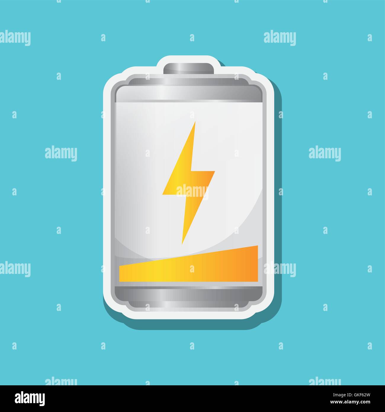 Battery vector illustration Stock Vector Image & Art - Alamy