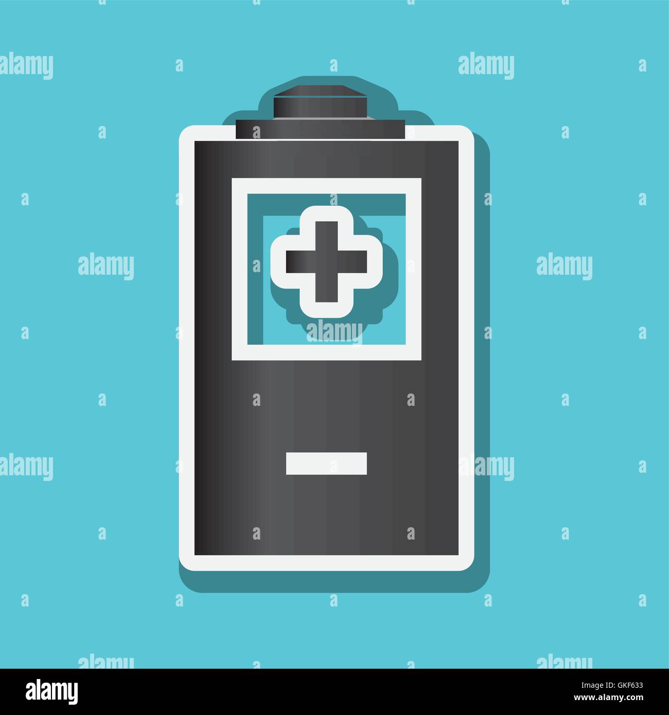 Battery vector illustration Stock Vector Image & Art - Alamy