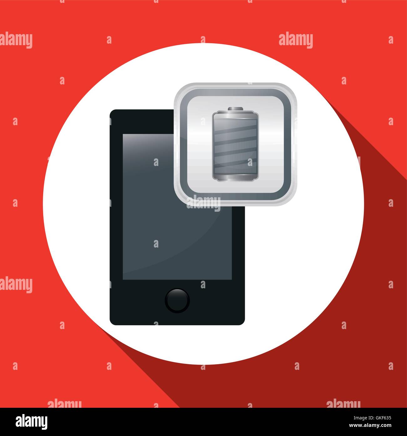 Battery vector illustration Stock Vector Image & Art - Alamy