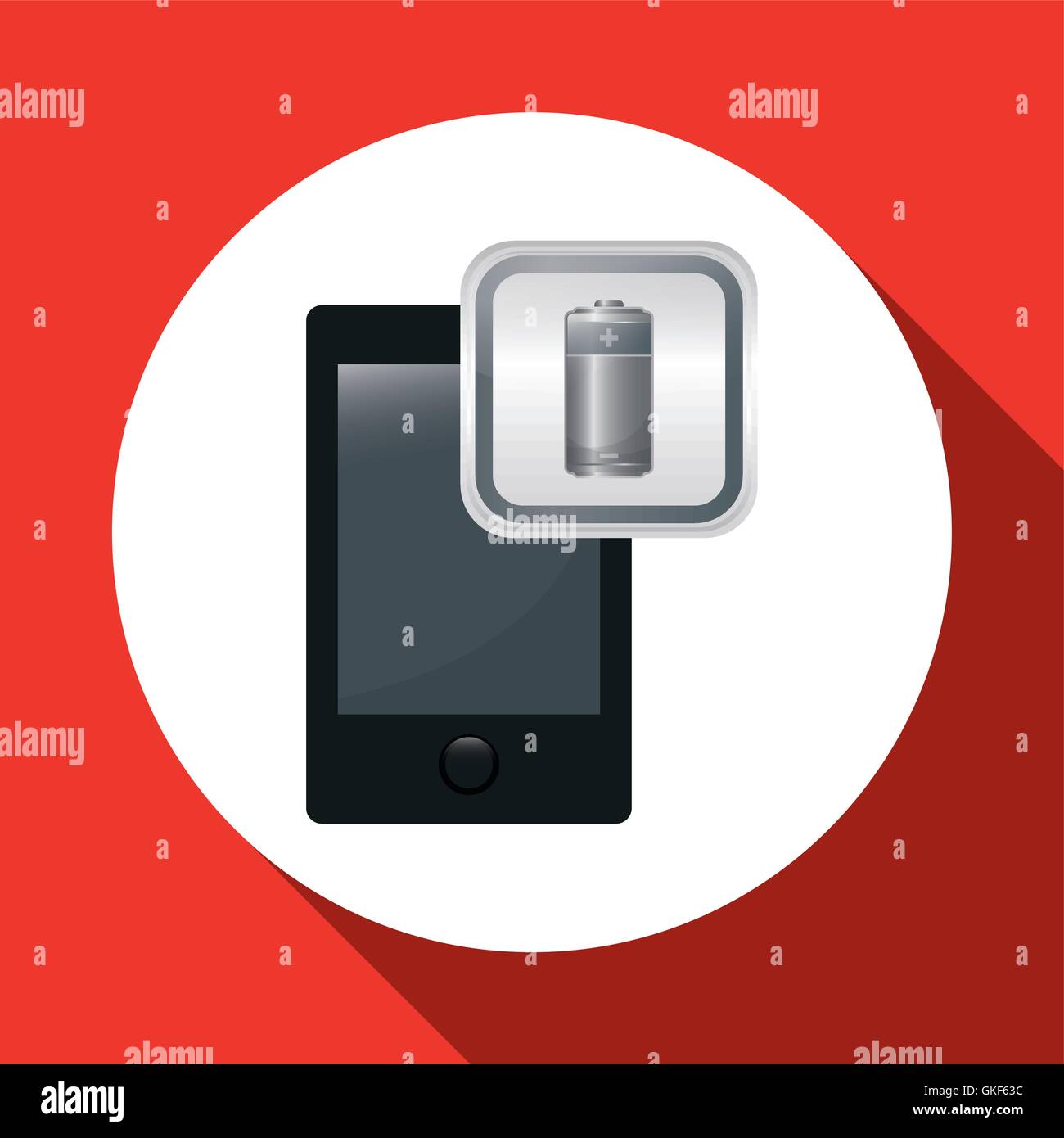 Battery vector illustration Stock Vector Image & Art - Alamy