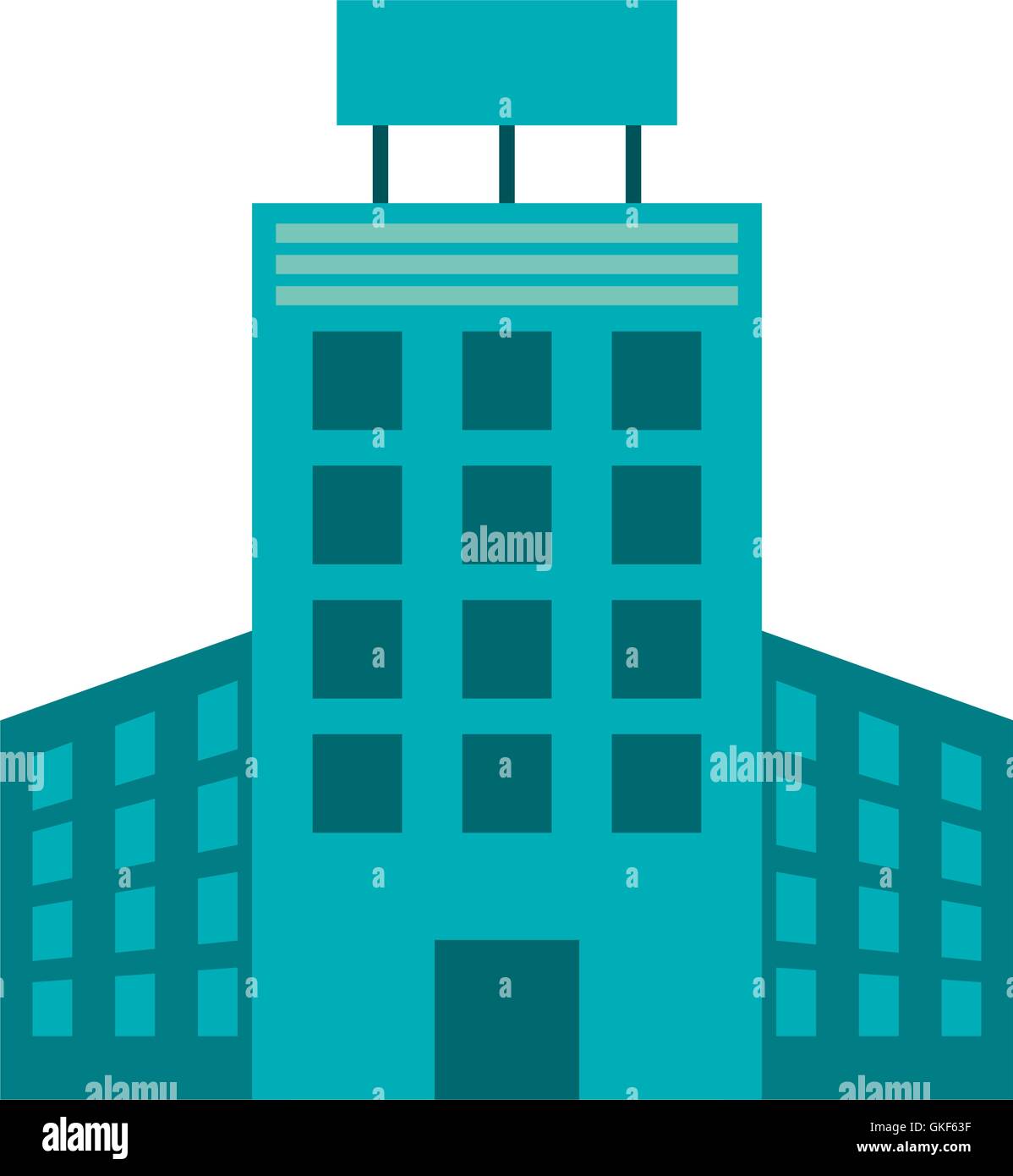 single building icon Stock Vector Image & Art - Alamy