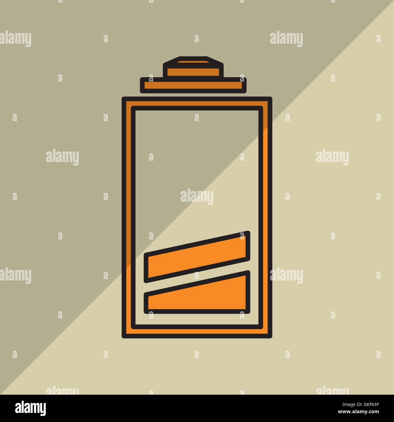Battery vector illustration Stock Vector Image & Art - Alamy