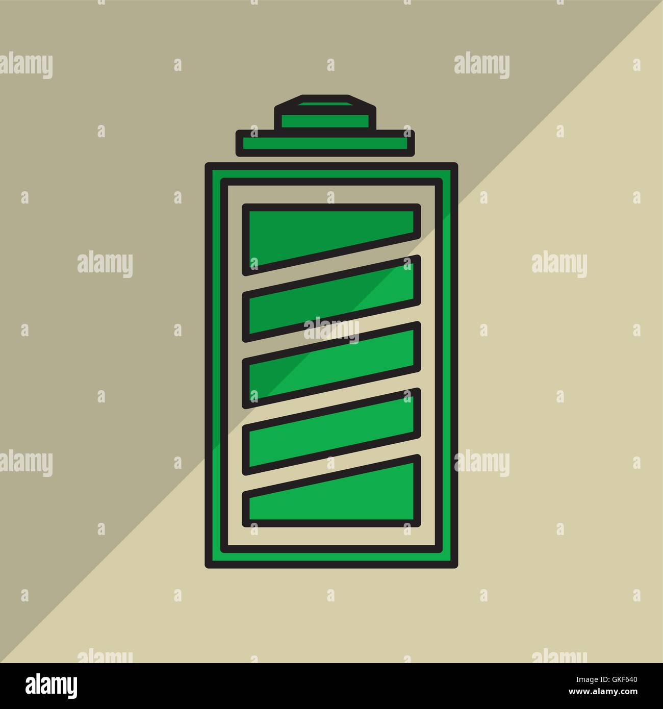 Battery vector illustration Stock Vector Image & Art - Alamy