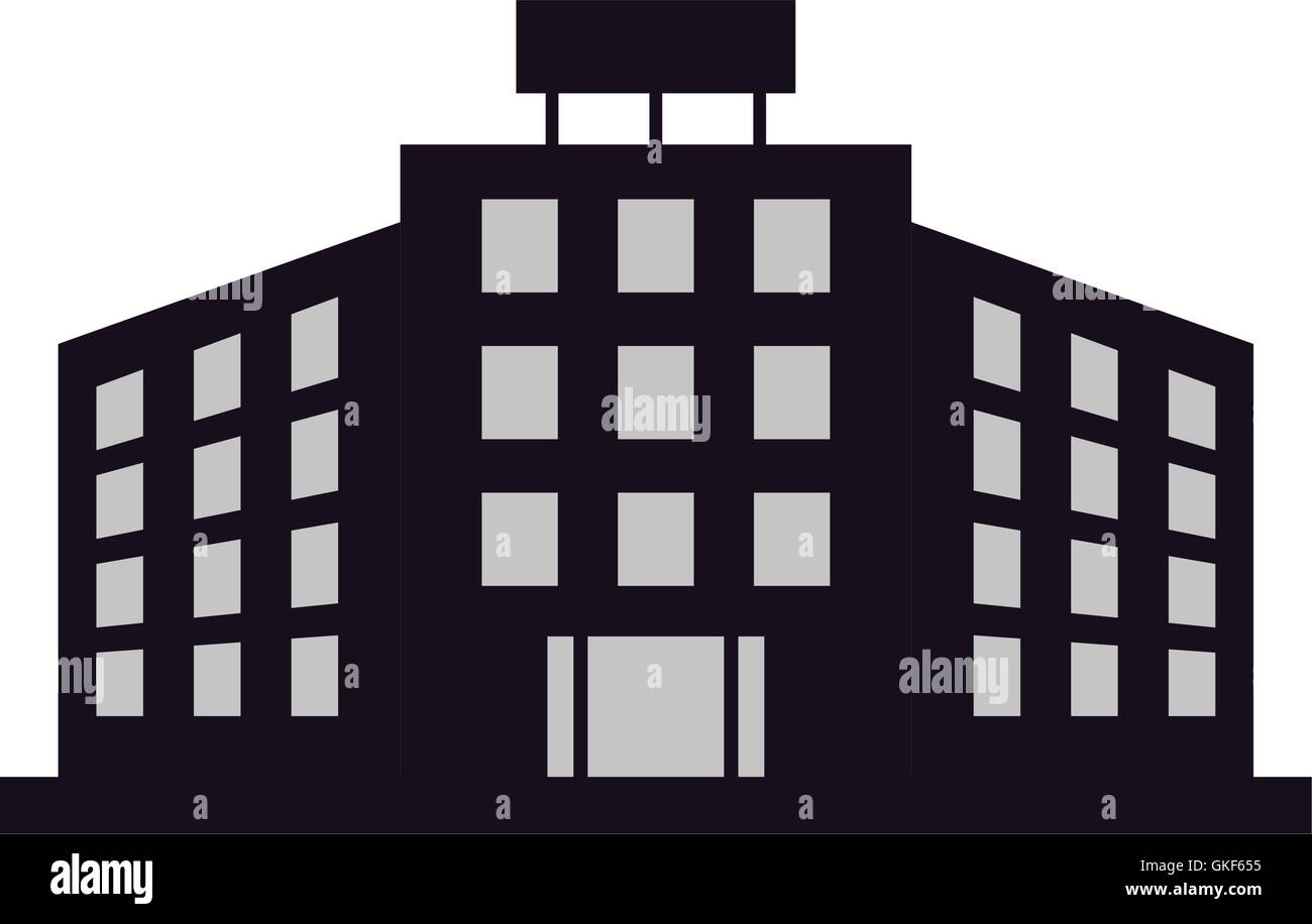 single building icon Stock Vector Image & Art - Alamy