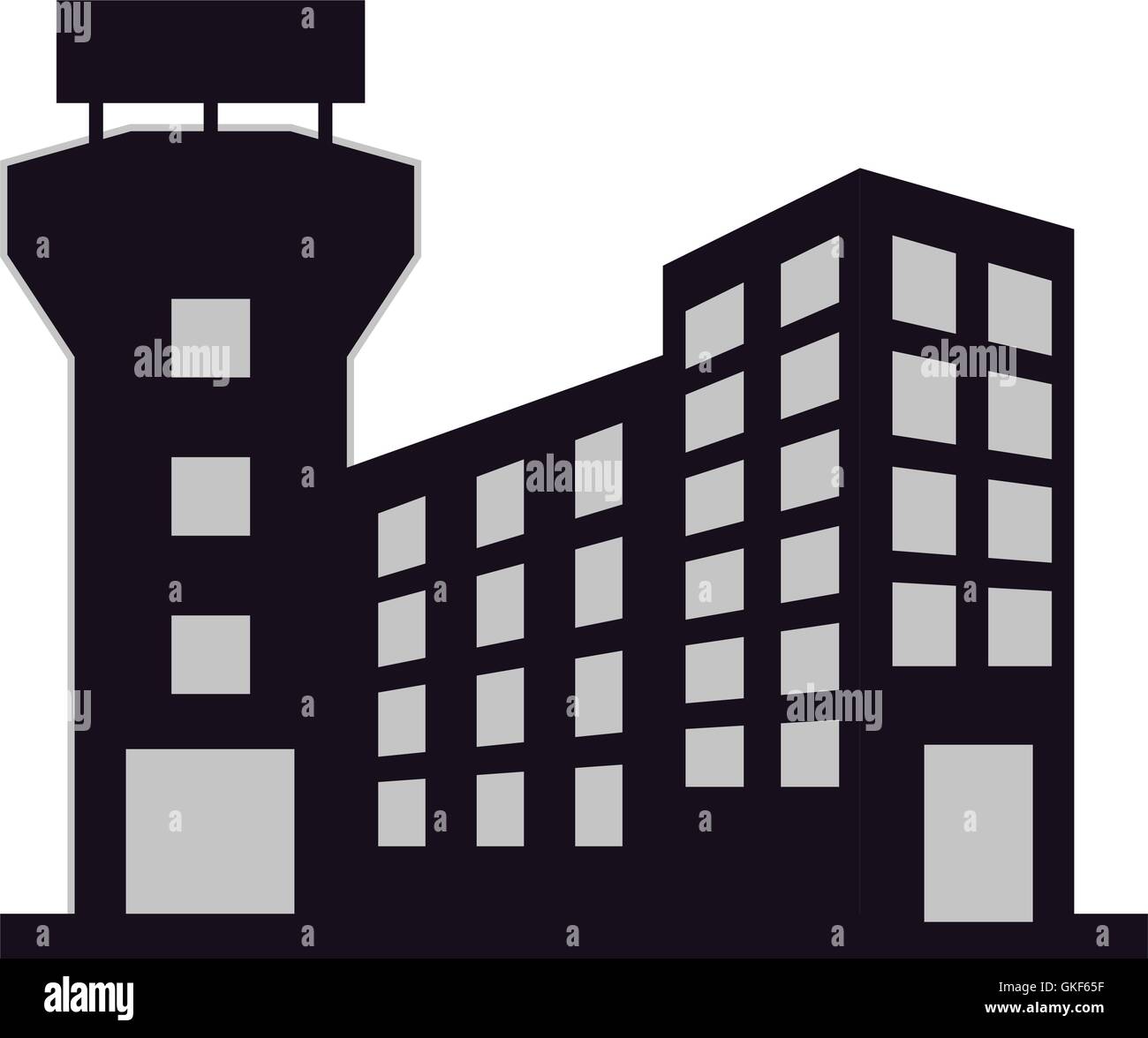 single building icon Stock Vector Image & Art - Alamy