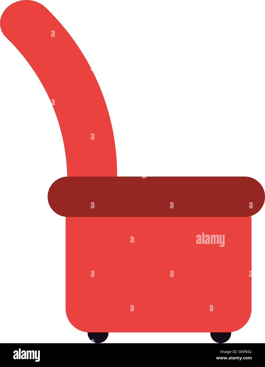 arm chair icon Stock Vector Image & Art - Alamy