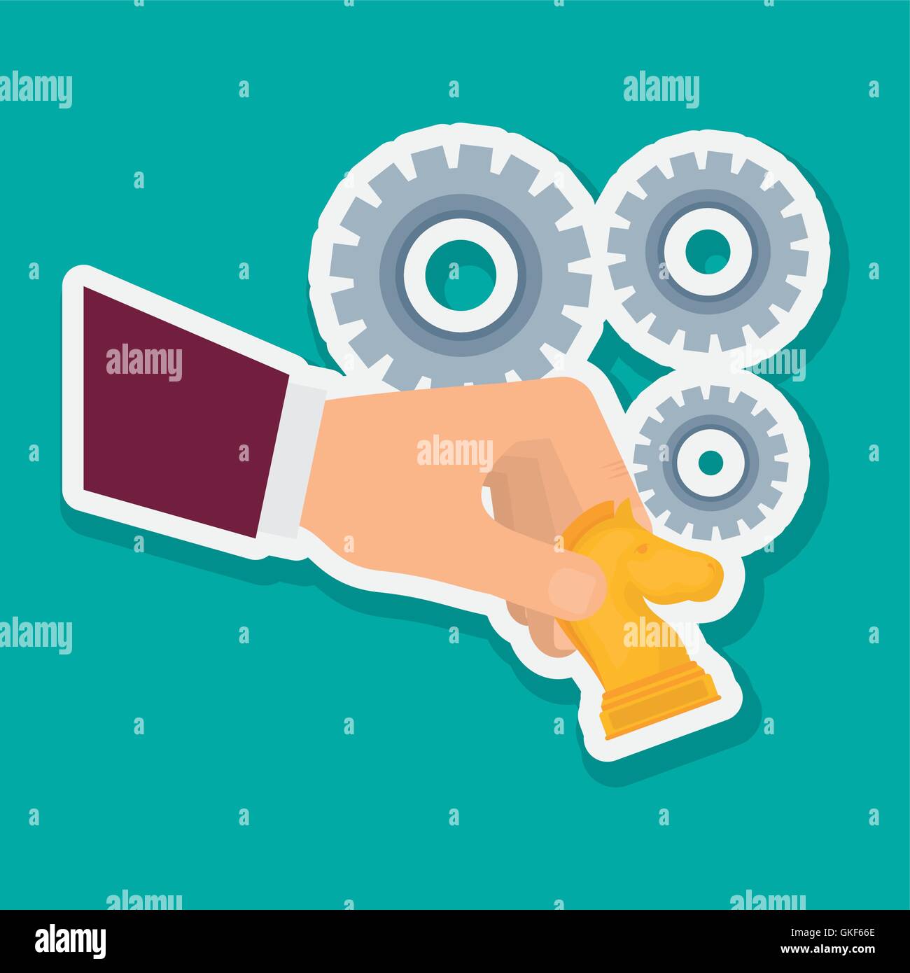 Solutions vector illustration Stock Vector Image & Art - Alamy