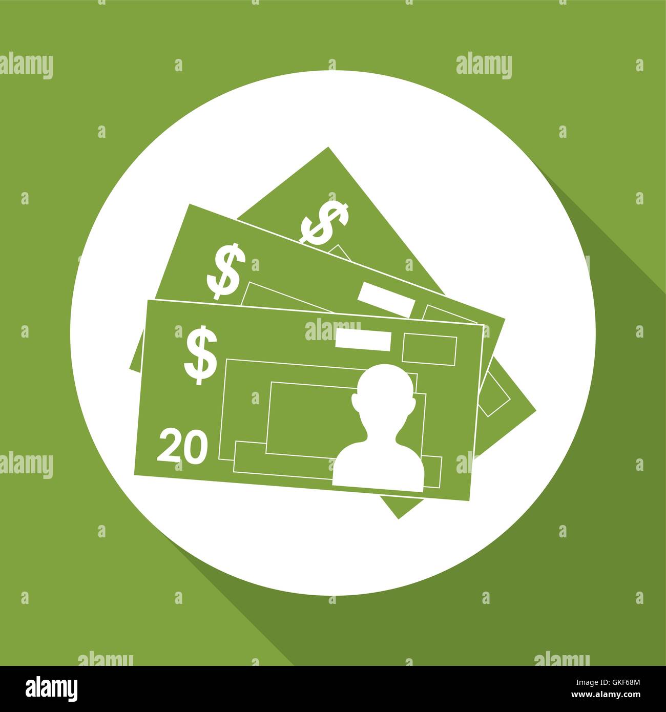 Vector illustration of Money , editable icon Stock Vector Image & Art ...