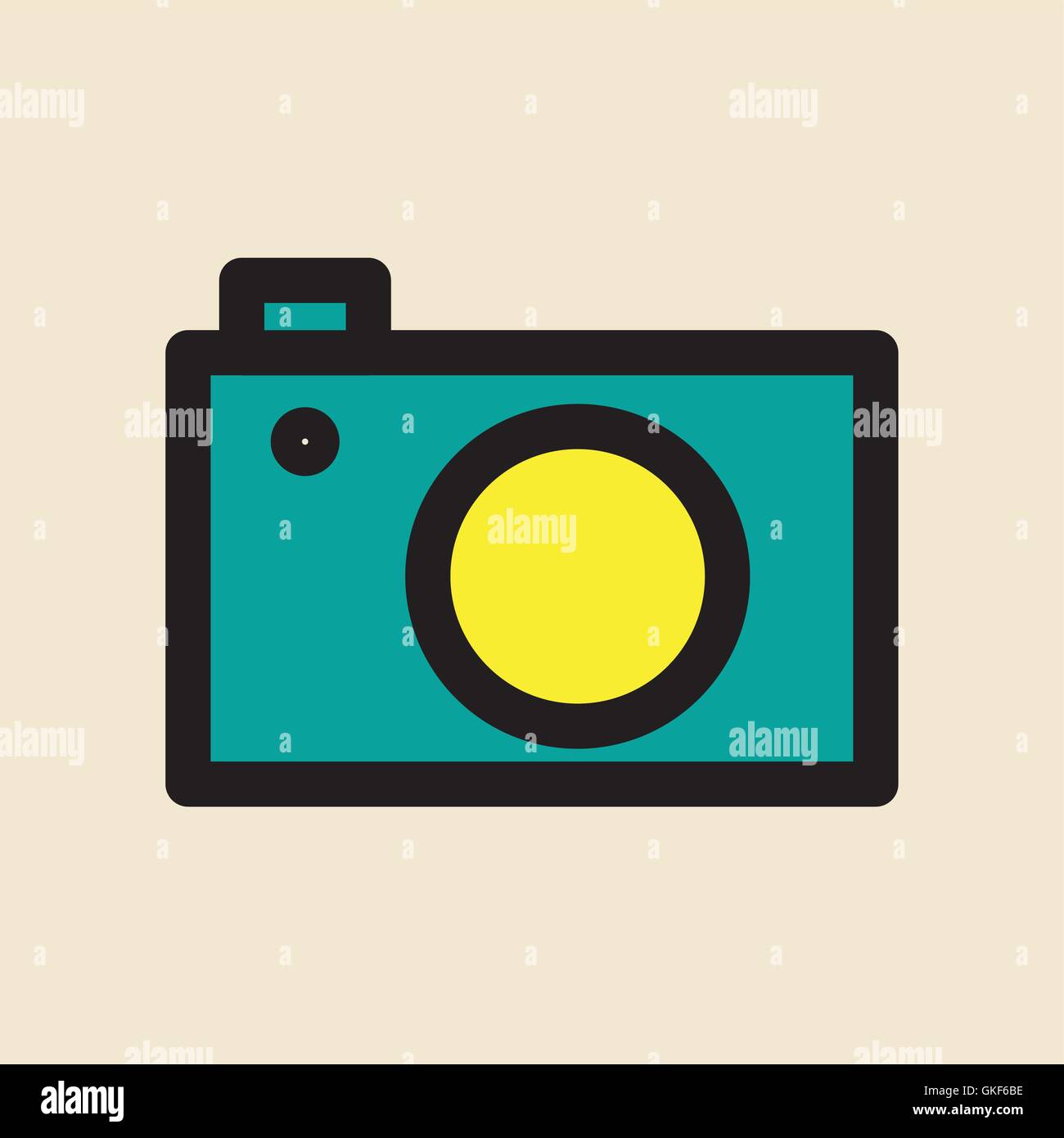 Vector illustration of camera , editable icon Stock Vector Image & Art ...