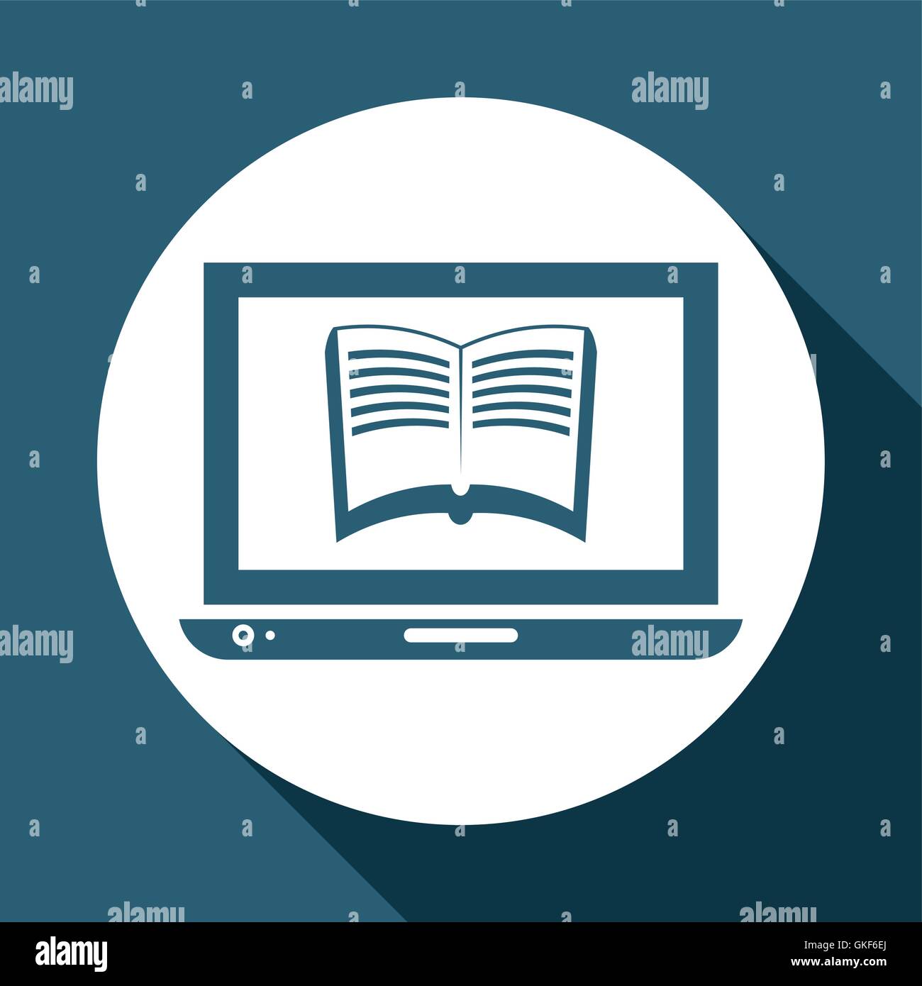 Vector illustration of Online training , editable icon Stock Vector ...