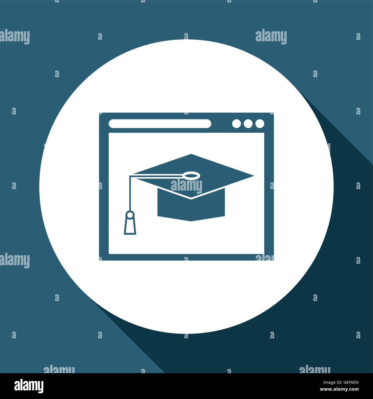 Vector illustration of Online training , editable icon Stock Vector ...