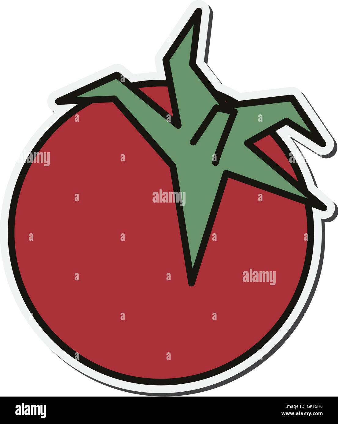 tomato organic food design Stock Vector Image & Art - Alamy