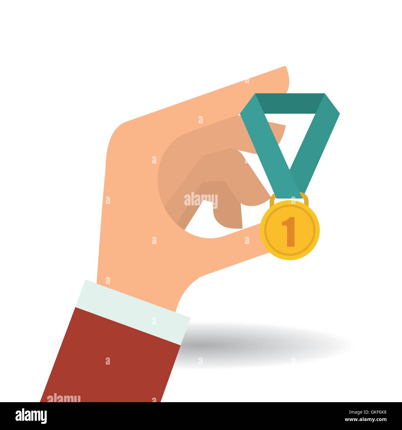solution design over white background, vector illustration Stock Vector ...