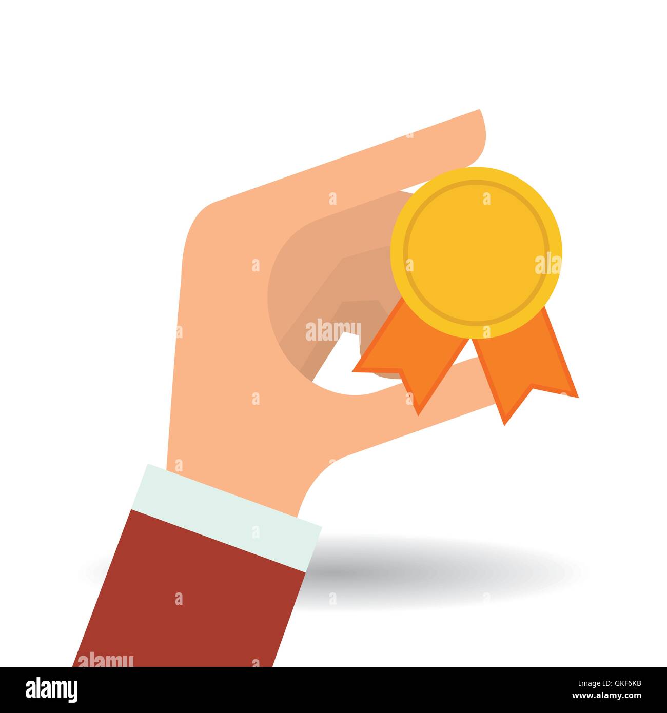 solution design over white background, vector illustration Stock Vector ...